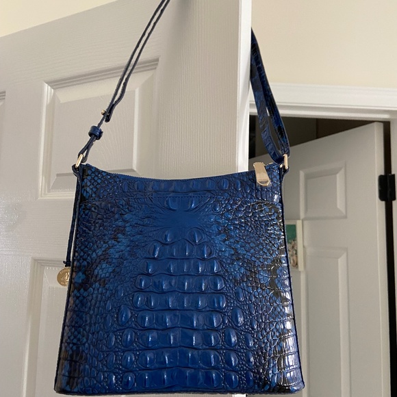 Brahmin | Bags | Brahmin Katie Blue Viper Ombre Melbourne | Poshmark